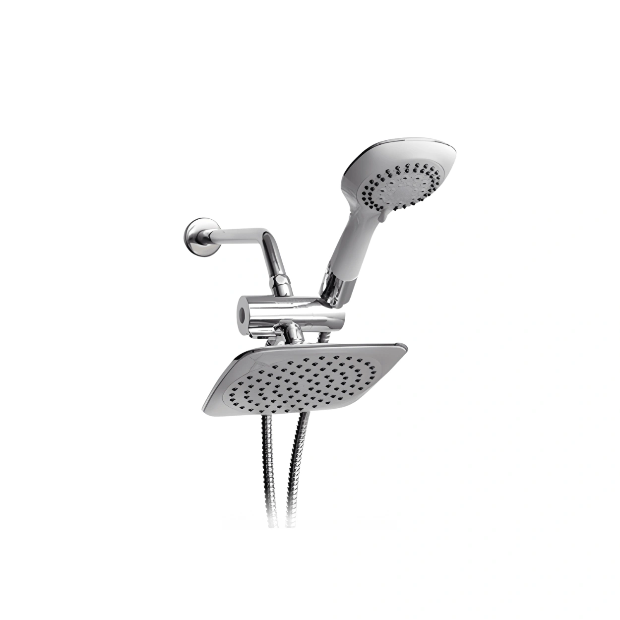 FBT AS120028 Dual Shower Head System | Chrome Finish | FBT