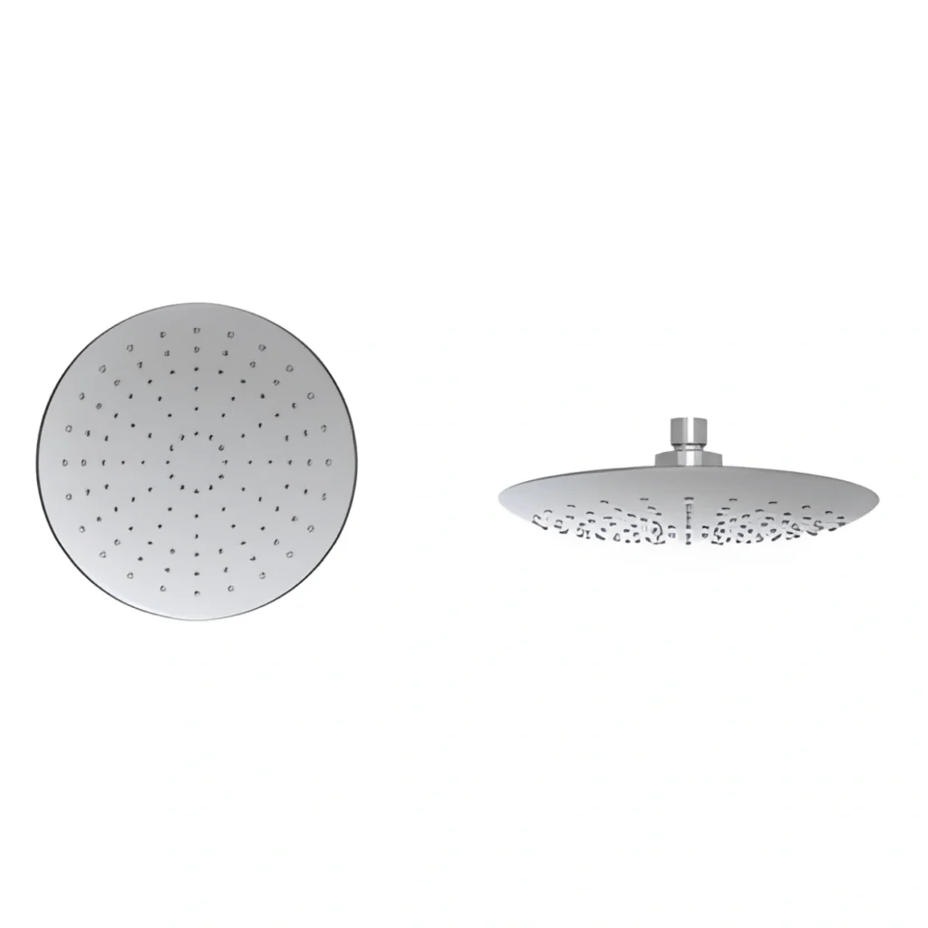 FBT T48 Overhead Shower Head | Chrome & Black | FBT